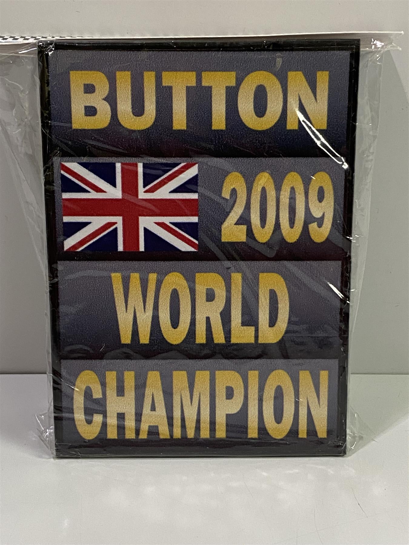 Jenson Button World Champion 2009 F1 Board Signage 1:18 Cartrix BU118 ...