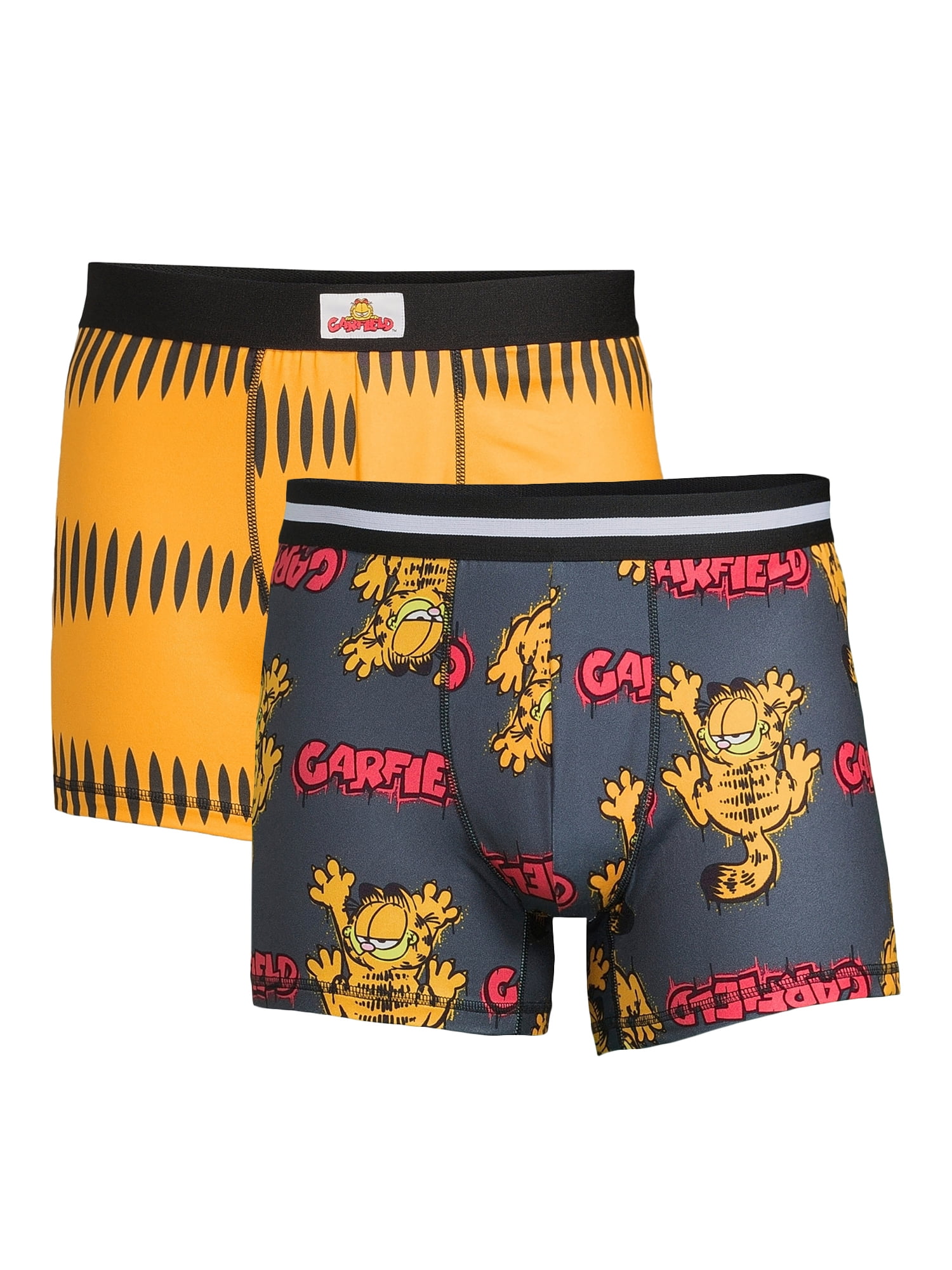 Garfield Men's Boxer Briefs, 2-Pack, Sizes S-2XL - Walmart.com