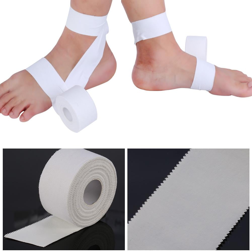 TOPINCN 1 Roll Professional White Athletic Trainer Care Tape Sport ...