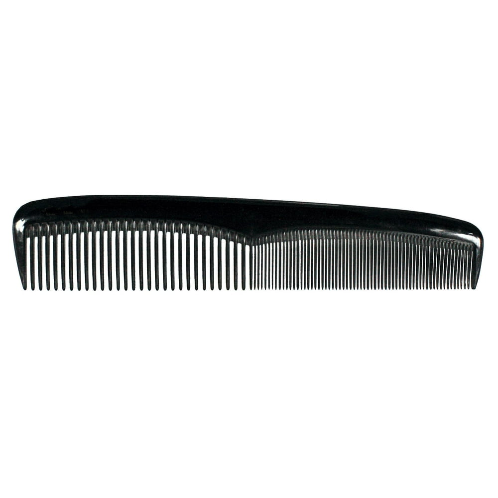 7in, hard rubber, styling comb with inch marks - Walmart.com - Walmart.com