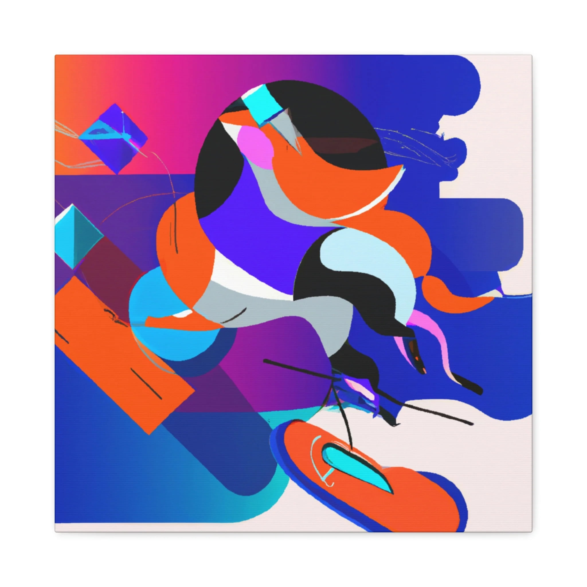 Digital Nostalgia Painting - Canvas - Walmart.com