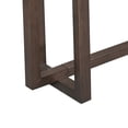 59" Narrow Console Table - MDF Entryway Sofa Table for Hallway, Living ...