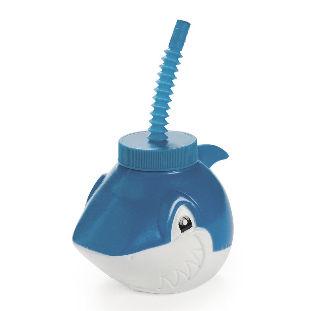 Molded Jawsome Shark Cups - Party Supplies - 12 Pieces - Walmart.com ...