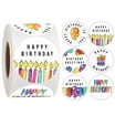 200 Pcs Happy Birthday Gift Tags Stickers,Happy Birthday to Name ...