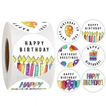 200 Pcs Happy Birthday Gift Tags Stickers,Happy Birthday to Name ...