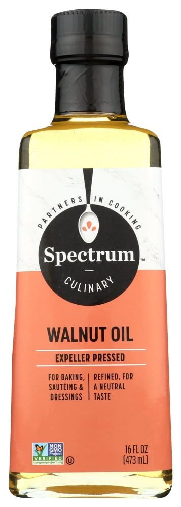 Spectrum Naturals Refined Walnut Oil, 16 fl oz - Walmart.com