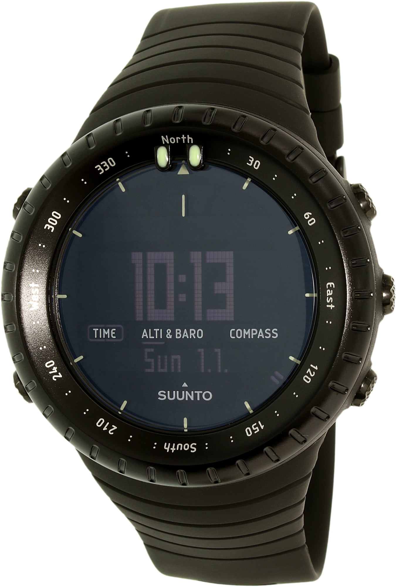 Suunto Men's Core All Black SS014279010 Resin Quartz Sport Watch ...