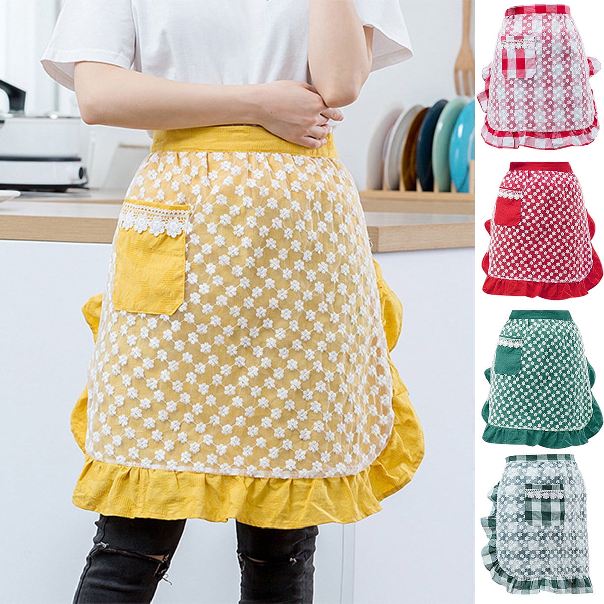 Retro Half Aprons
