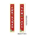 ToyKingdee Christmas Decorations Outdoor Merry Christmas Banner with ...