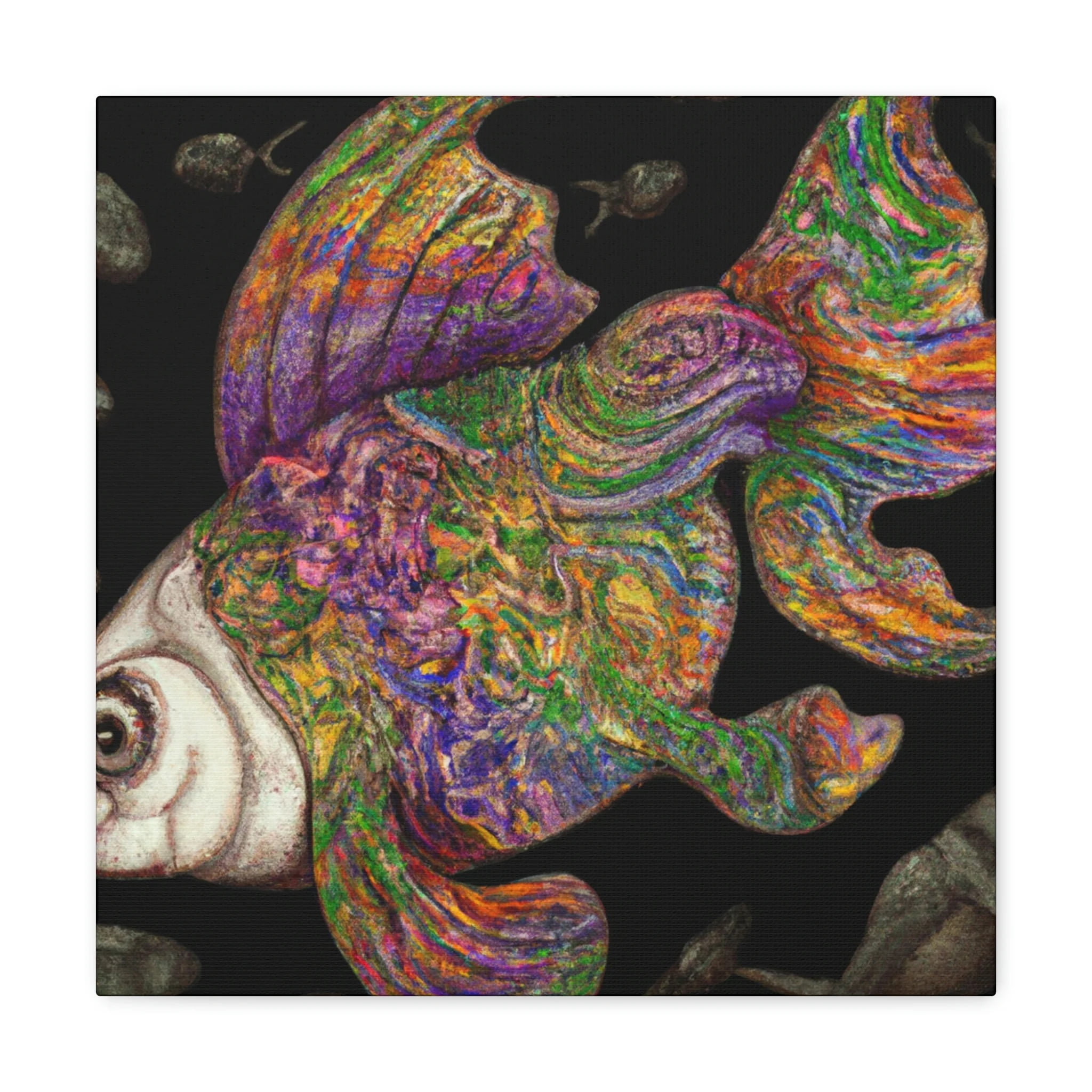 Rainbow Fish Transformation - Canvas - Walmart.com
