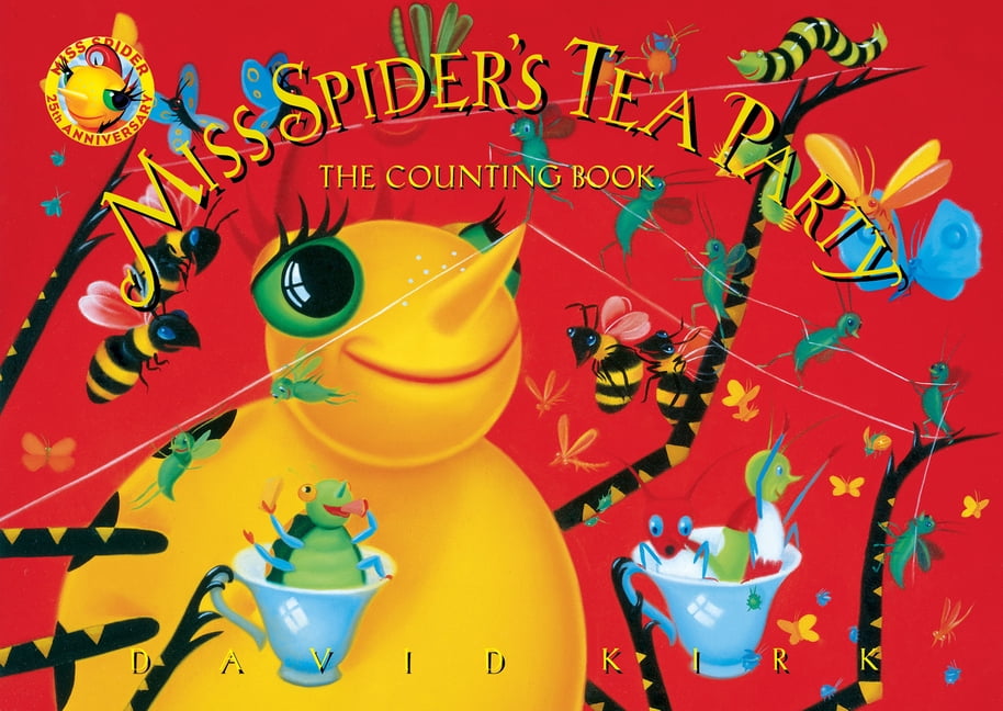 Miss Spiders Tea Party The Counting Book (Board Book) - Walmart.com