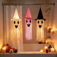 3 Piece Halloween Ghost Light Set for Party Decor, Wizard Hat Hanging ...