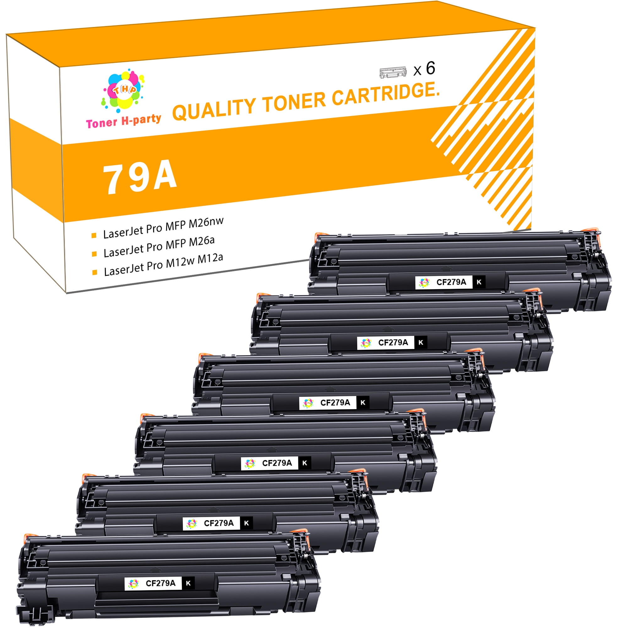Toner H-Party Compatible 79A Toner Cartridge Replacement for HP CF279A ...