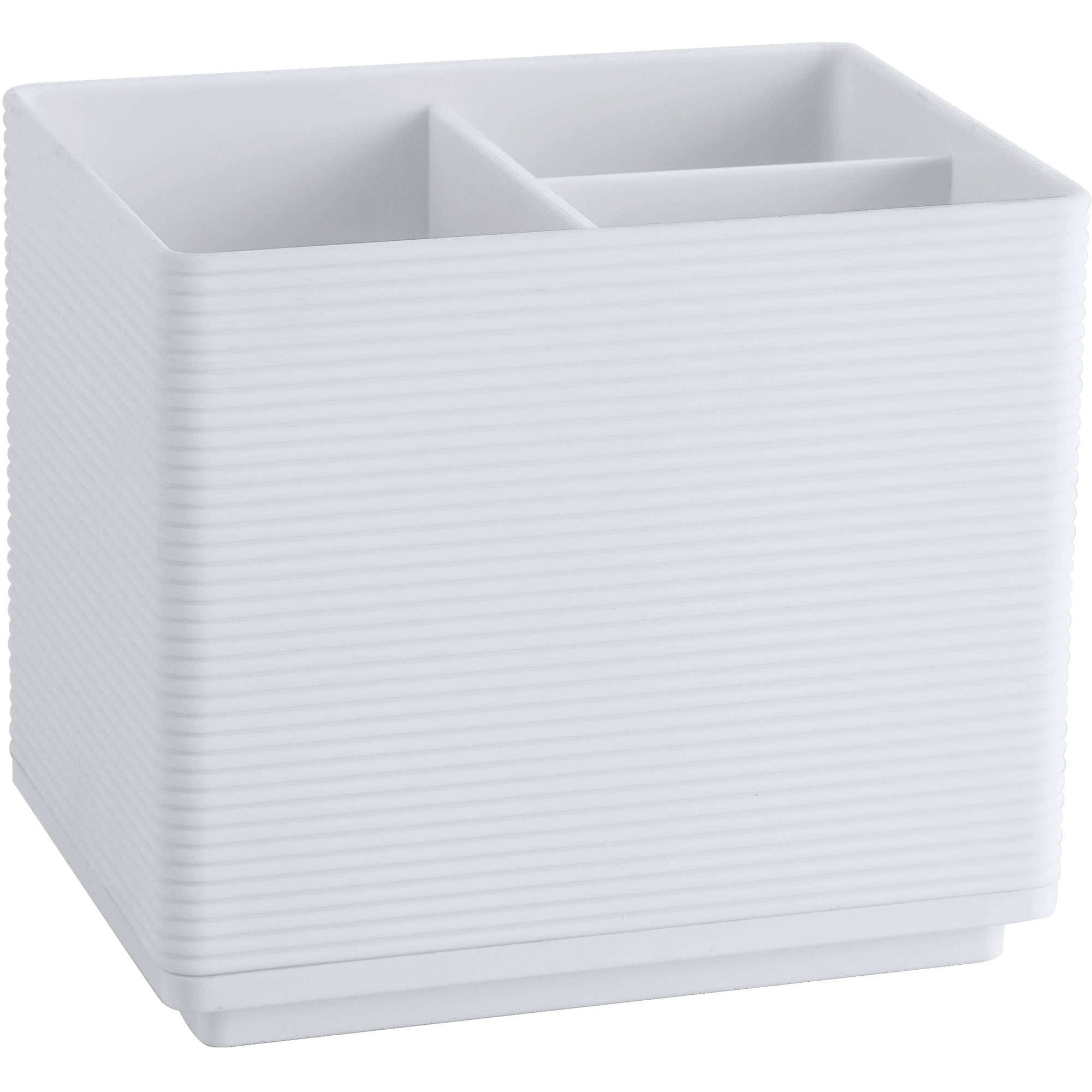 Mainstays Ribbed Plastic Toothbrush Holder - Walmart Business