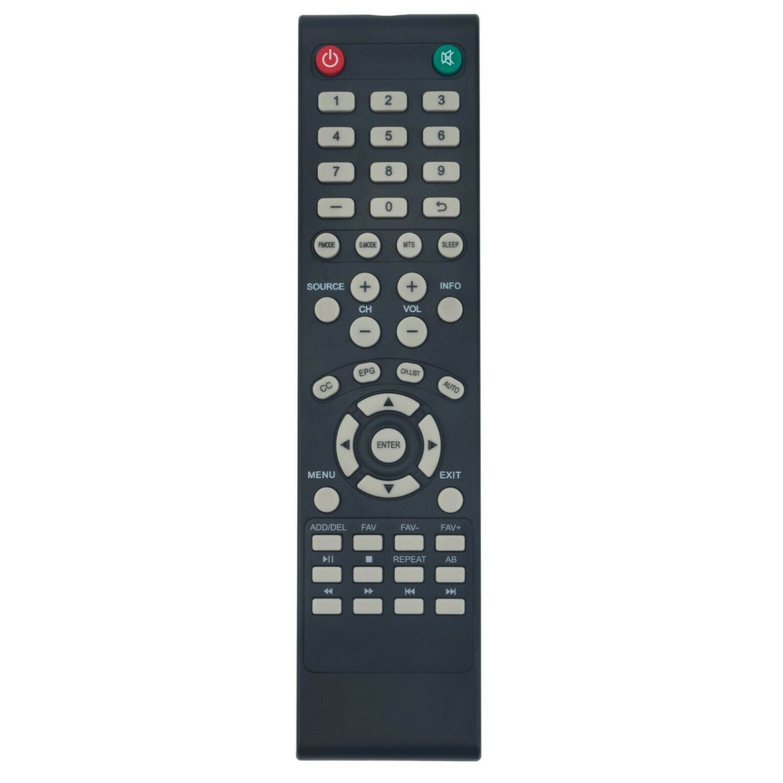 New Replacement Remote Control fit for RCA HD LED TV RLDED3258A ...