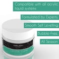 Karlash Professional Acrylic Powder Made in USA Crystal Clear 2 oz ...
