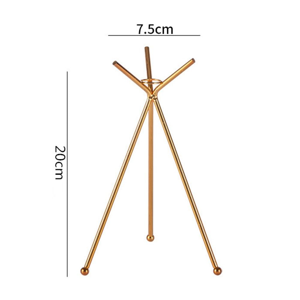 Triangle Figurine Holder Photography Props Stone Support Sphere Display ...