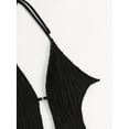 Chic Backless Halter One-Piece Swimsuit for Women - Sexy, High Stretch ...