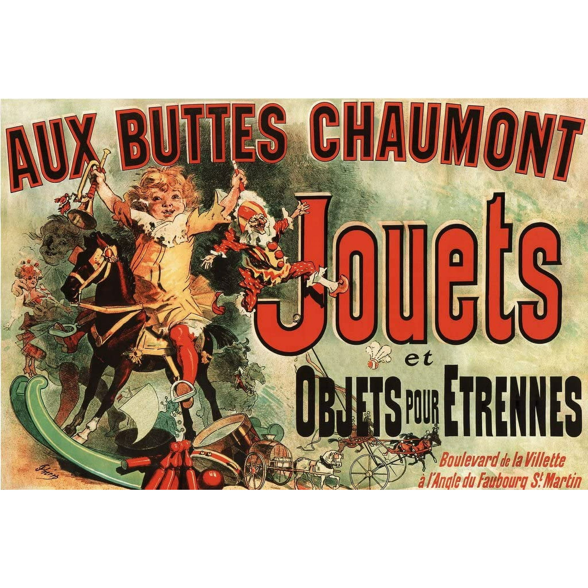 Click here for Pphaosho Jules Cheret Aux Buttes Chaumont Jouets F... prices