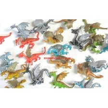 Dragon Party Ware - Mini Dragons Pack Of 12 Pieces 1 Pack -Party ...