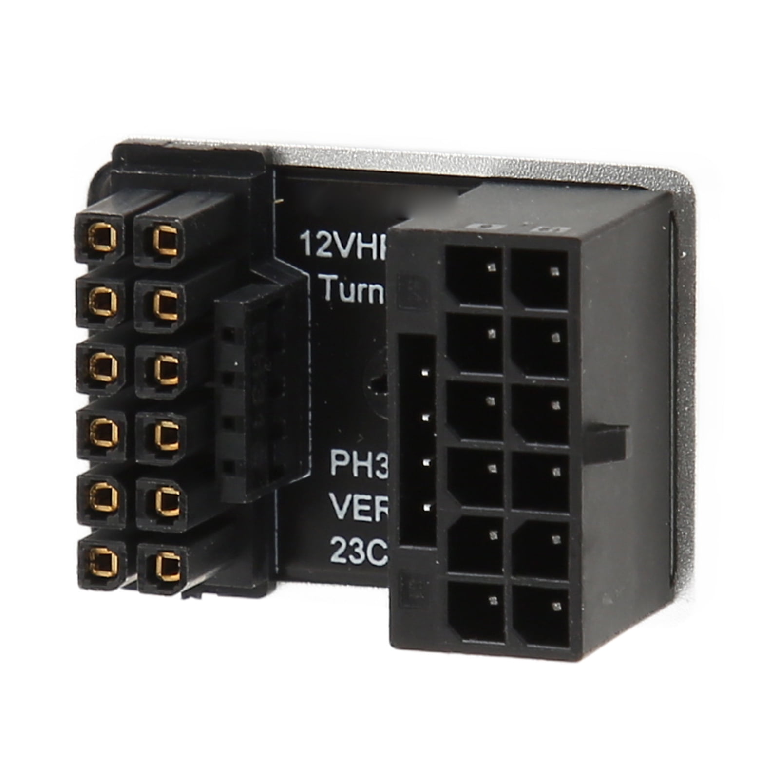 Conector GPU PCIe ANGGREK 600W 12V HPWR 16P a 16P Macho a Hembra 180 ...