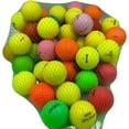 Golf Ball Planet - 50 Pack Recycled Golf Balls Mix Colors (3A/Good ...