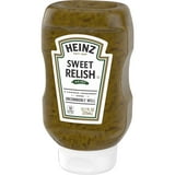 Heinz Sweet Relish, 12.7 fl oz Squeezable Bottle, Vegetable Pickled ...