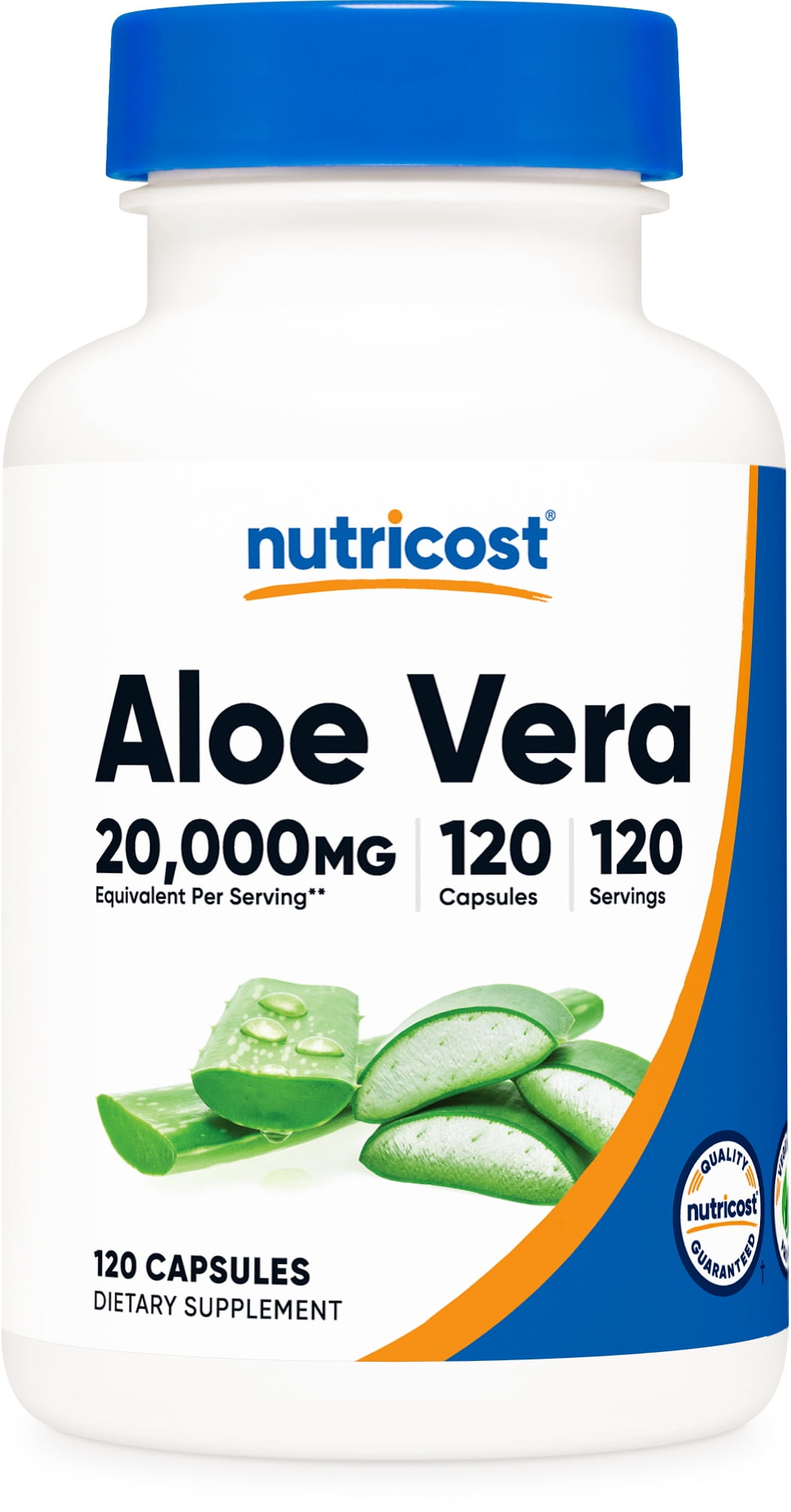 Nutricost Aloe Vera 100mg, 120 Capsules - Gluten Free, Non-GMO ...