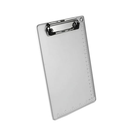 A5 Aluminum Alloy Writing Pad Non Slip Clipboard Folder Storage ...