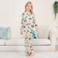 Coconut Tree Surfboard Cozy Soft Long Sleeves Top and Pants 2 Piece ...
