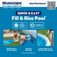 Bluescape Fast Set 10’ x 30” Round Inflatable Soft Sided Above Ground ...