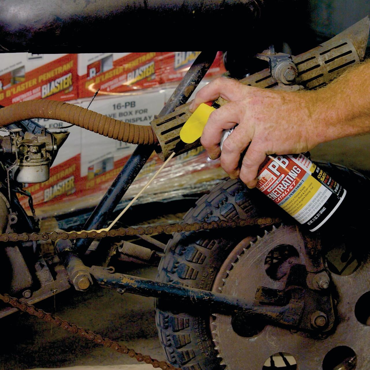 B'laster 16-PB-DS PB Best Rust Penetrating Oil Spray Lubricant Catalys ...