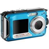 Acuvar 48MP Waterproof Dual Screen HD 1080P Digital Camera for ...