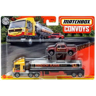 Matchbox Convoys Metal Vehicle - MBX CABOVER & BOX TRAILER w/ POWER ...