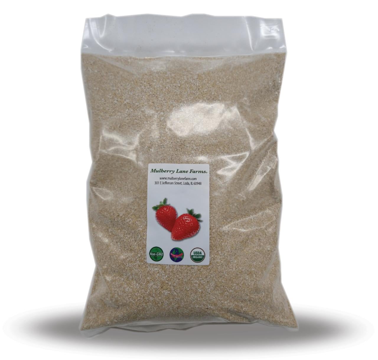 Mulberry Lane Farm Organic Oat Bran, 5 lbs Bulk, Non-GMO, Healthy Hot ...