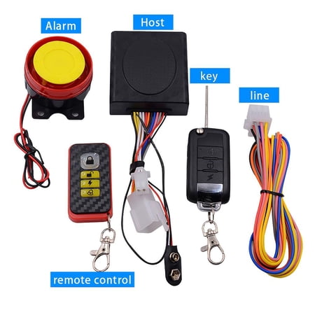 One-way Motorcycle Anti-theft Alarm Anti-cutting Line Alarm Anti-shear ...