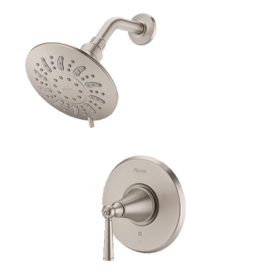 Pfister LG897GL1K Saxton 1-Handle Shower Only Trim in Brushed Nickel ...