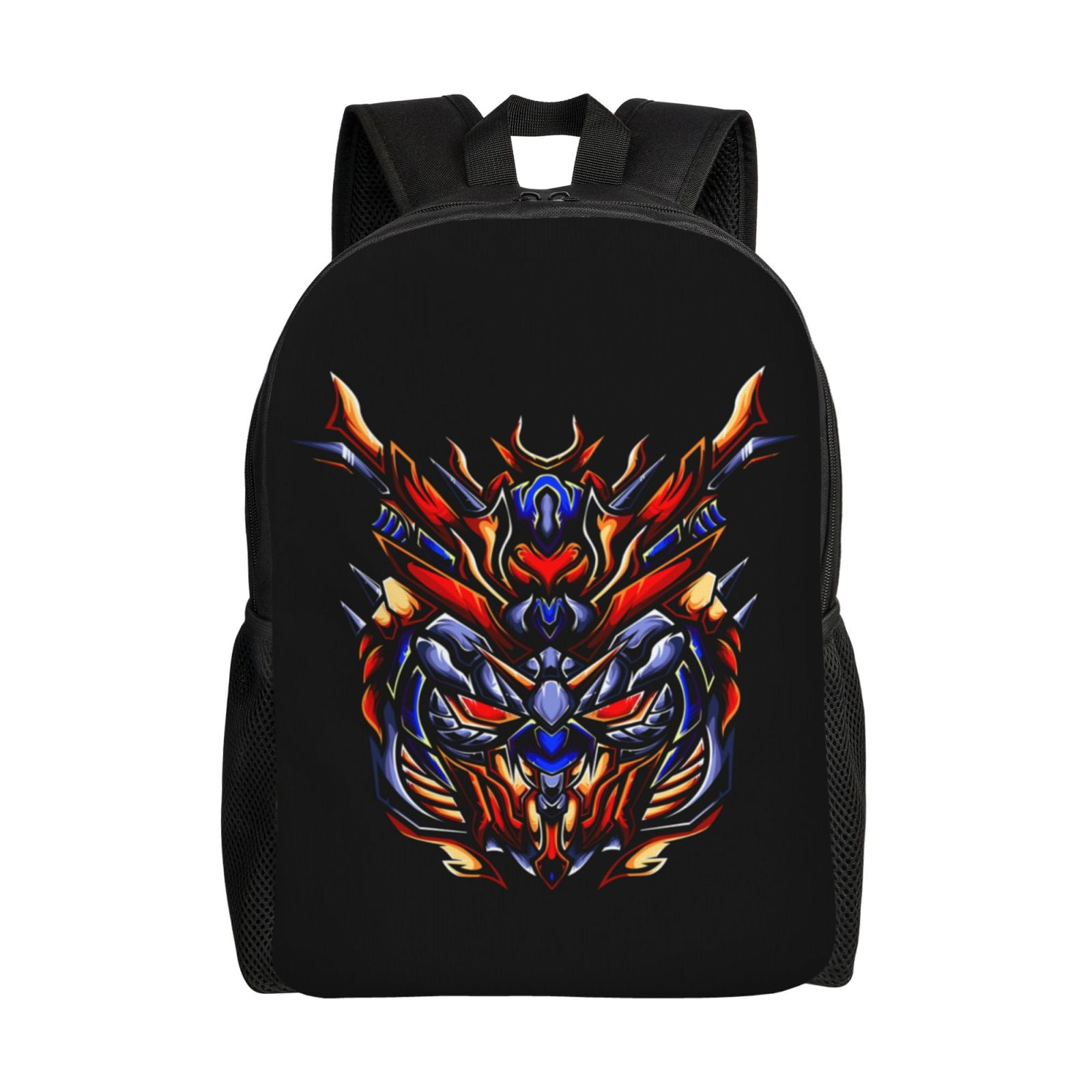 ZNDUO Travel Backpack, Red Head Mecha Monster Pattern Backpack for ...