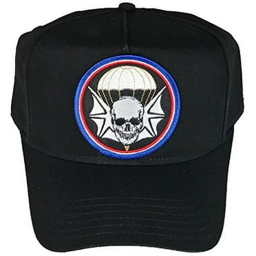 USAF DEFENSOR FORTIS Shield Patch HAT - BLACK - Veteran Owned Business ...