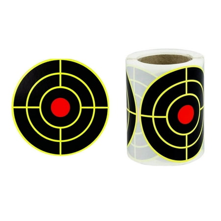 ziyahi 100x Target Stickers 3inch Exercise Paper Targets Roll Training ...