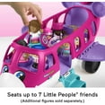 Little People Barbie Toy Airplane with Lights Music and 3 Figures ...