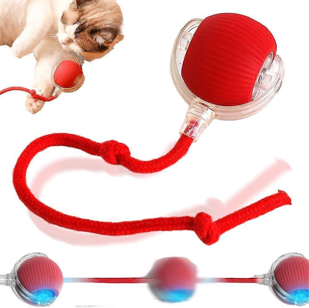 Pelota rodante interactiva para perros, juguete inteligente automático ...