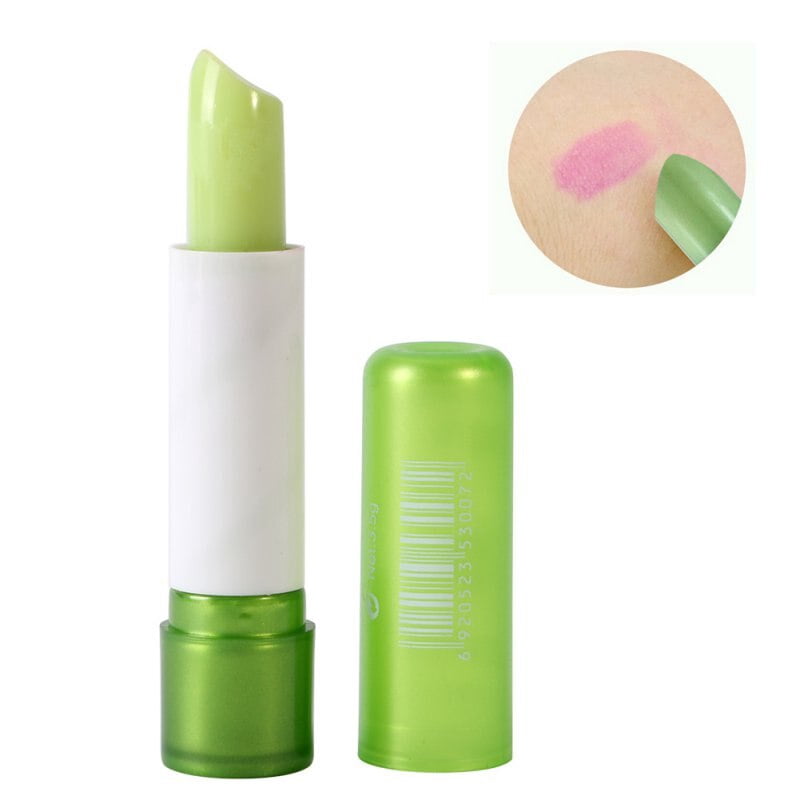 1 Pcs Women Mouth Care Magic Color Changing Lipstick Makeup Aloe ...