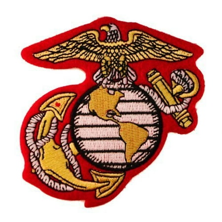 USMC Globe United States Marine Corps Emblem Embroidered Patch ...