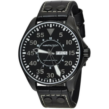 Hamilton Khaki Pilot Mens Watch H64715535 - Walmart.com