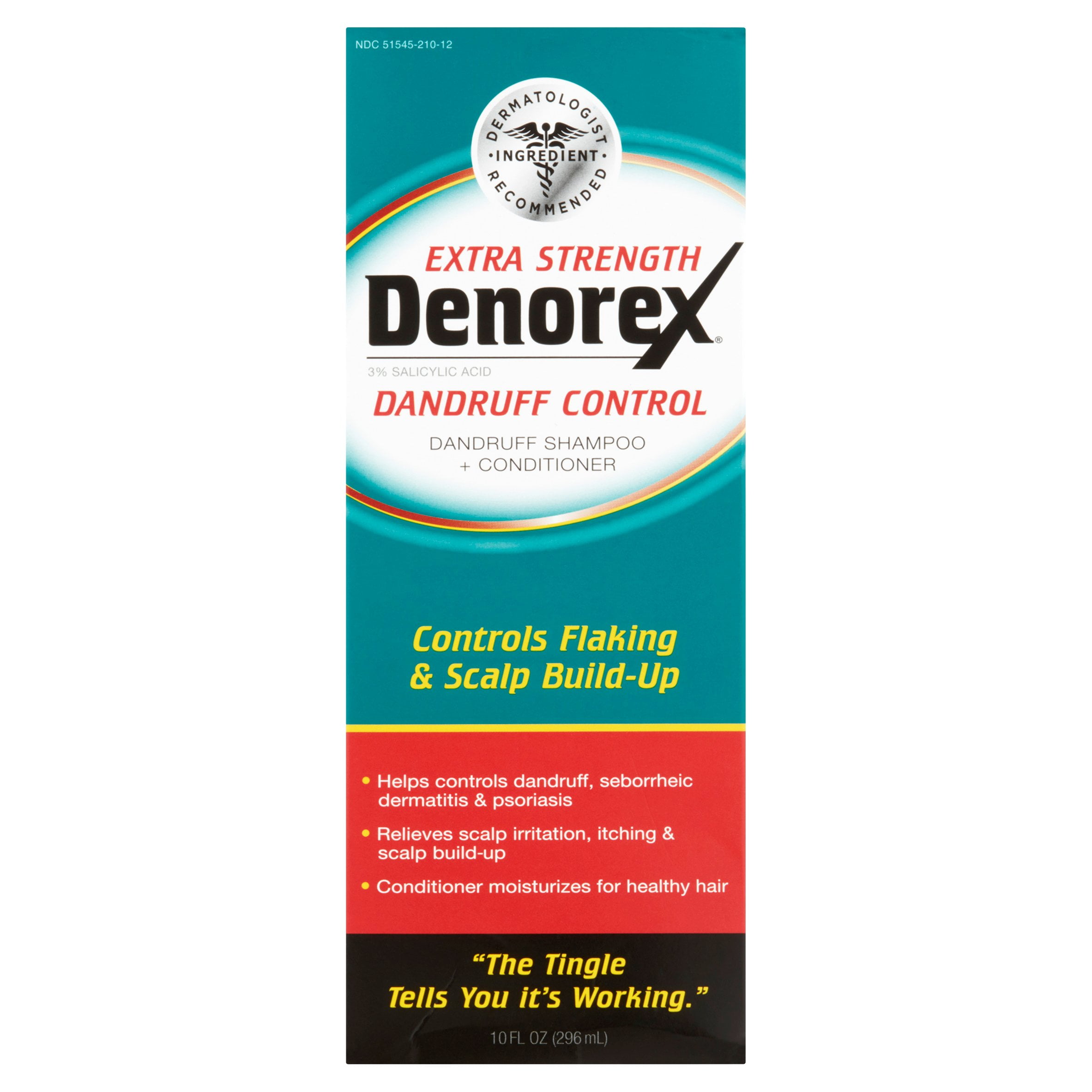 Denorex Extra Strength Anti-Dandruff 2-in-1 Shampoo & Conditioner 10 Oz ...