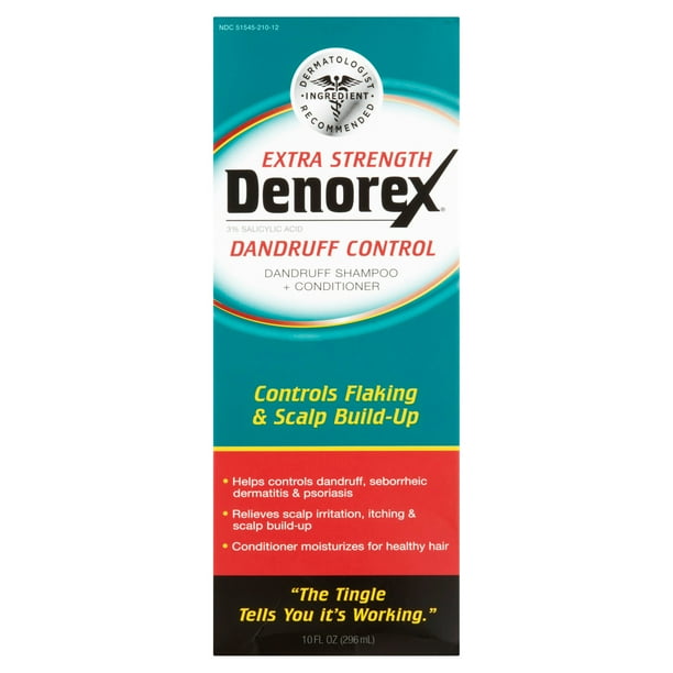 Denorex Extra Strength Anti-Dandruff 2-in-1 Shampoo & Conditioner 10 Oz ...