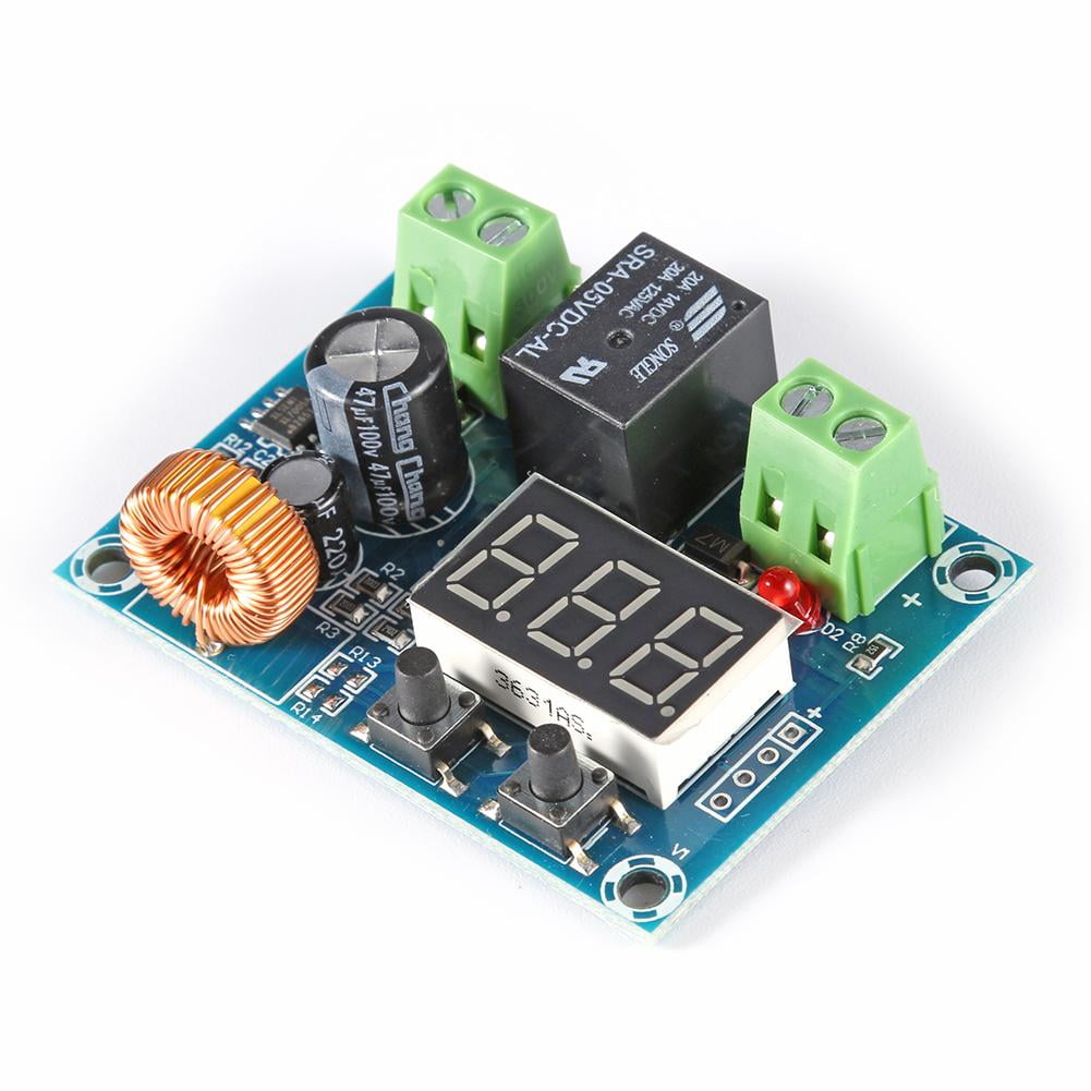 DC 6-60V Battery Low Voltage Disconnect Protection Undervoltage Module ...