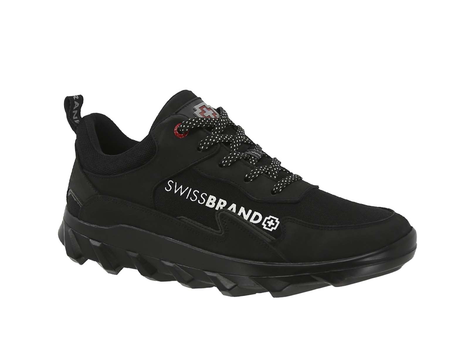 Tenis Urbano Swissbrand Locarno 972 Color Negro Para Hombre Walmart