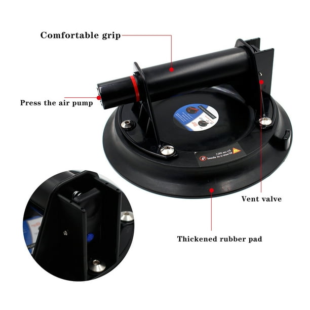 Vacuum Suction Cup Handheld with Handle Vacuum lifter vacuum glass hand ...
